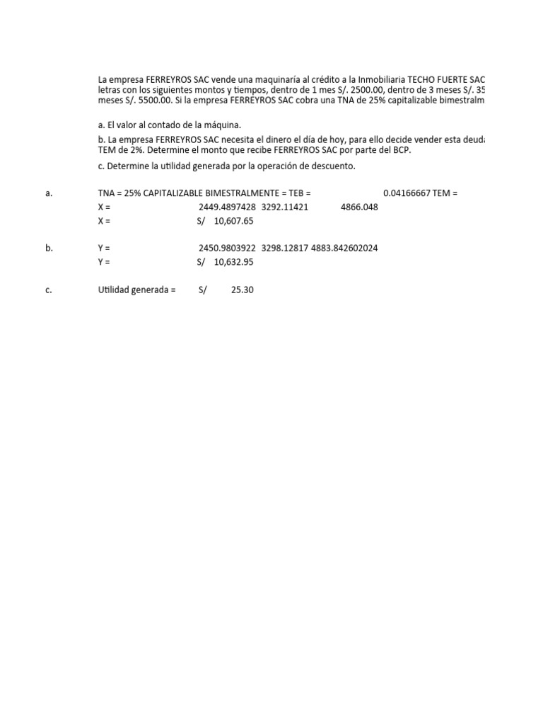 JP Pd6 MF 2023 2 Desarrollado | PDF | Bancario | Economía Financiera