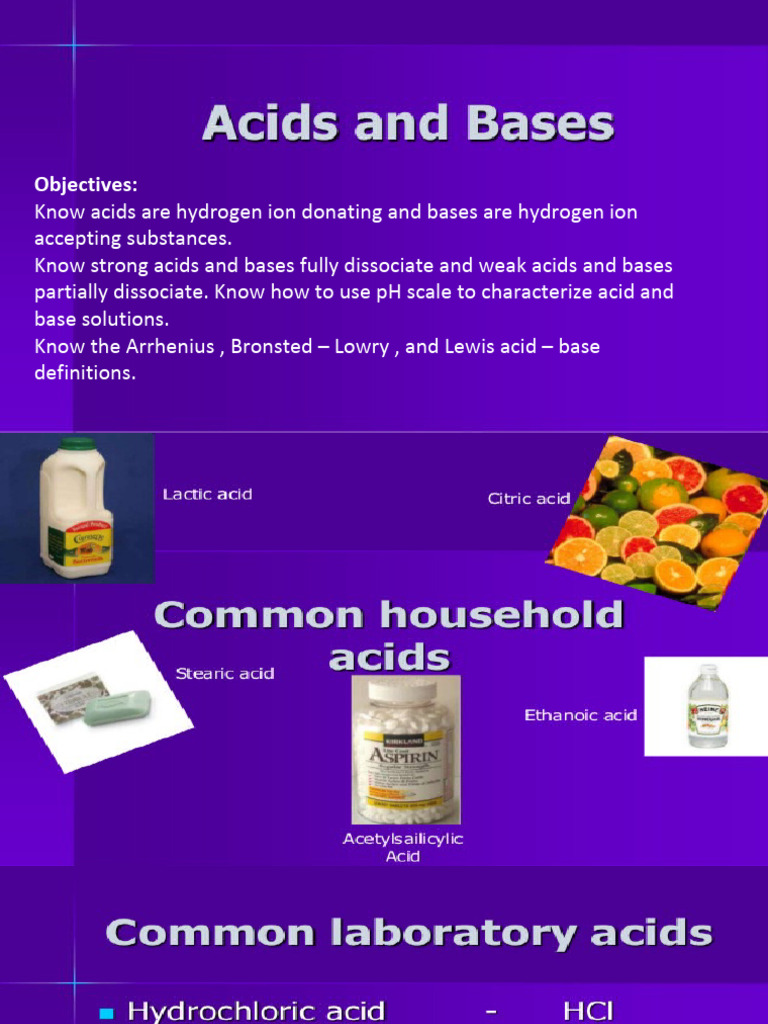 Understanding Acids, Bases, and pH | PDF