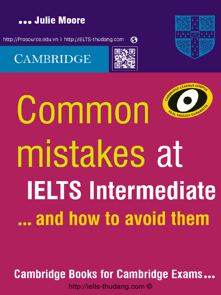 Cambridge Common Mistakes at IELTS Intermediate | PDF Cambridge Common Mistakes at IELTS Intermediate | PDF