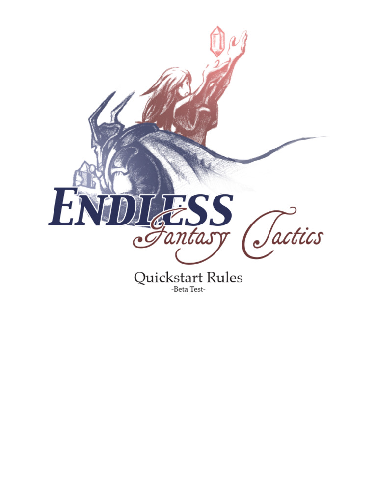 Endless Tactics Quickstart Guide | PDF | Tabletop Games | Gaming