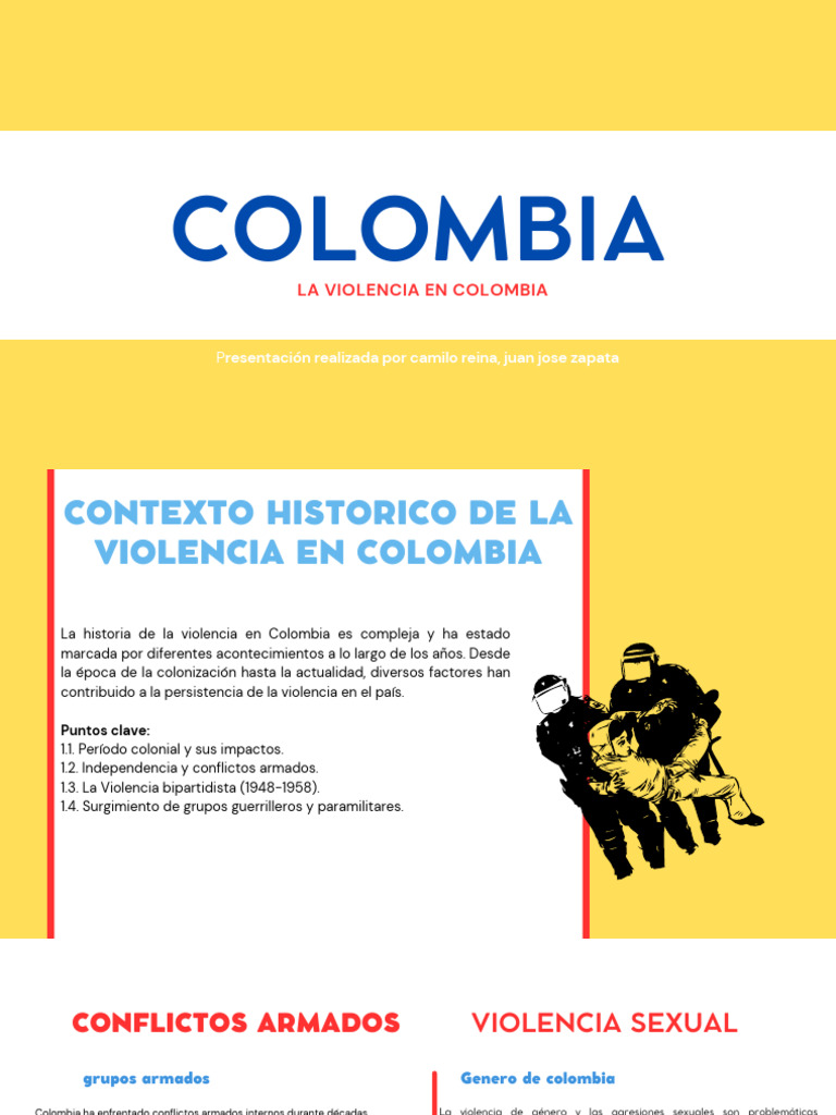 Violencia en Colombia | PDF | Violencia | Colombia