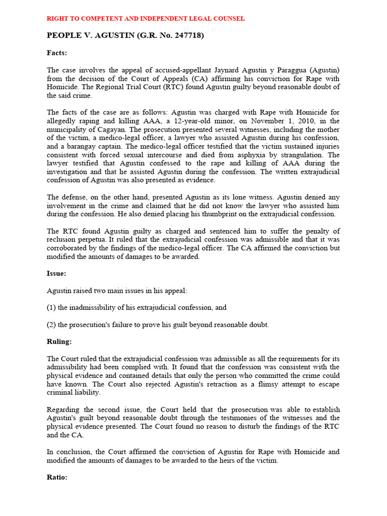 Consti Law 2 Digest For Finals | Download Free PDF | Bail | Confession (Law)