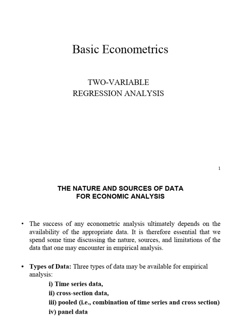 Two Variables Regression Equation | PDF | Linear Regression | Dependent And Independent Variables