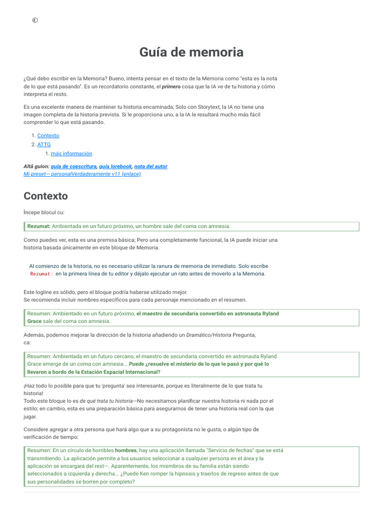 Memory Guide | Descargar gratis PDF | Inteligencia artificial ...