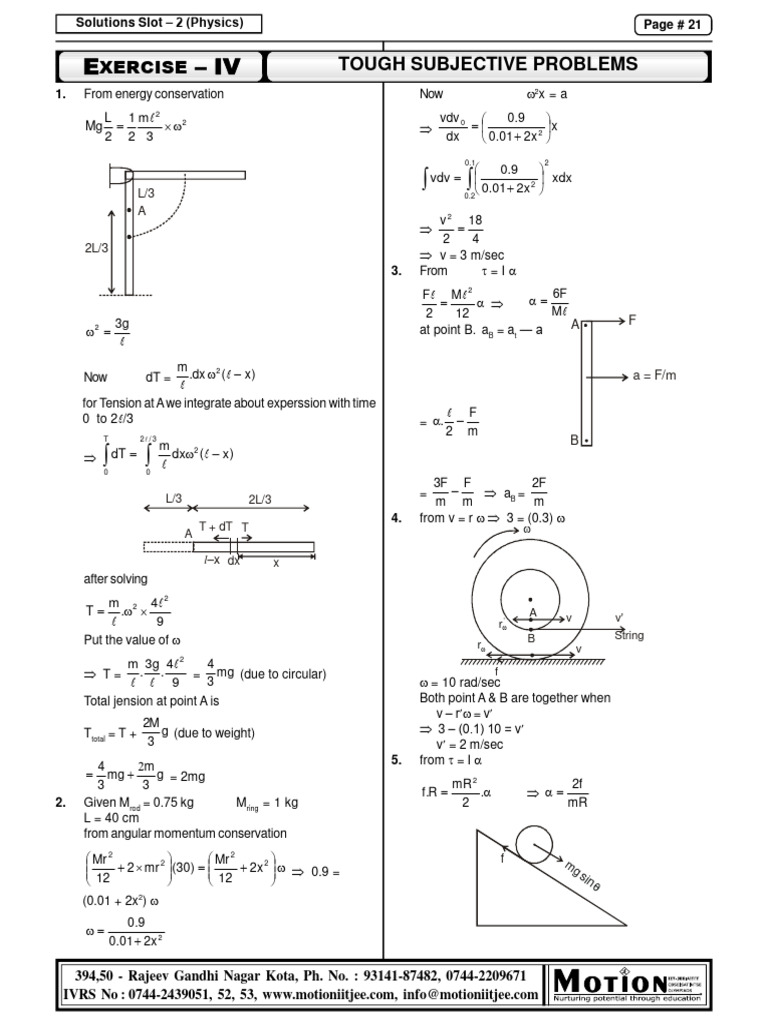 Exercise 4 | PDF | Physics | Applied And Interdisciplinary Physics