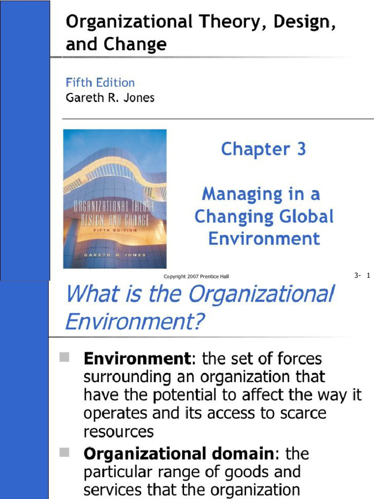 Chapter 3-Managing in A Changing Global Management | PDF