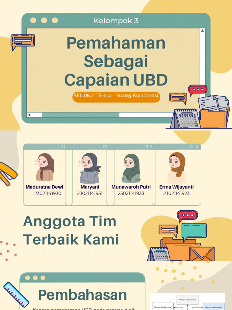 PPT SEL.06.2-T3-4-a - Ruang Kolaborasi - Pemahaman Sebagai Capaian Belajar UbD | PDF