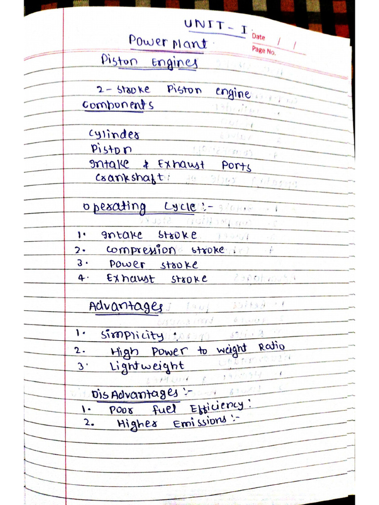 Powerplant in Aerospace Engineering Notes | PDF