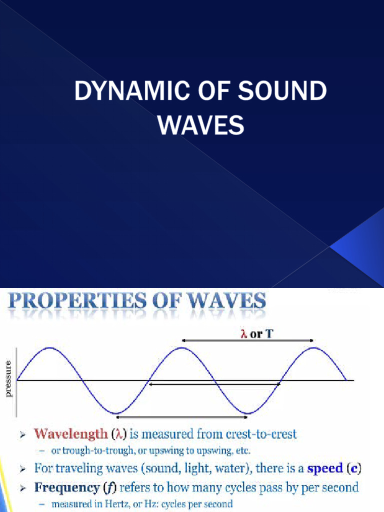 Sound Wave Physics Explained | PDF | Waves | Sound