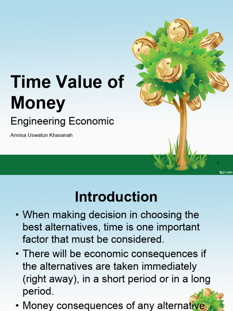 Time Value Of Money Part 1 Download Free Pdf Interest Net Present