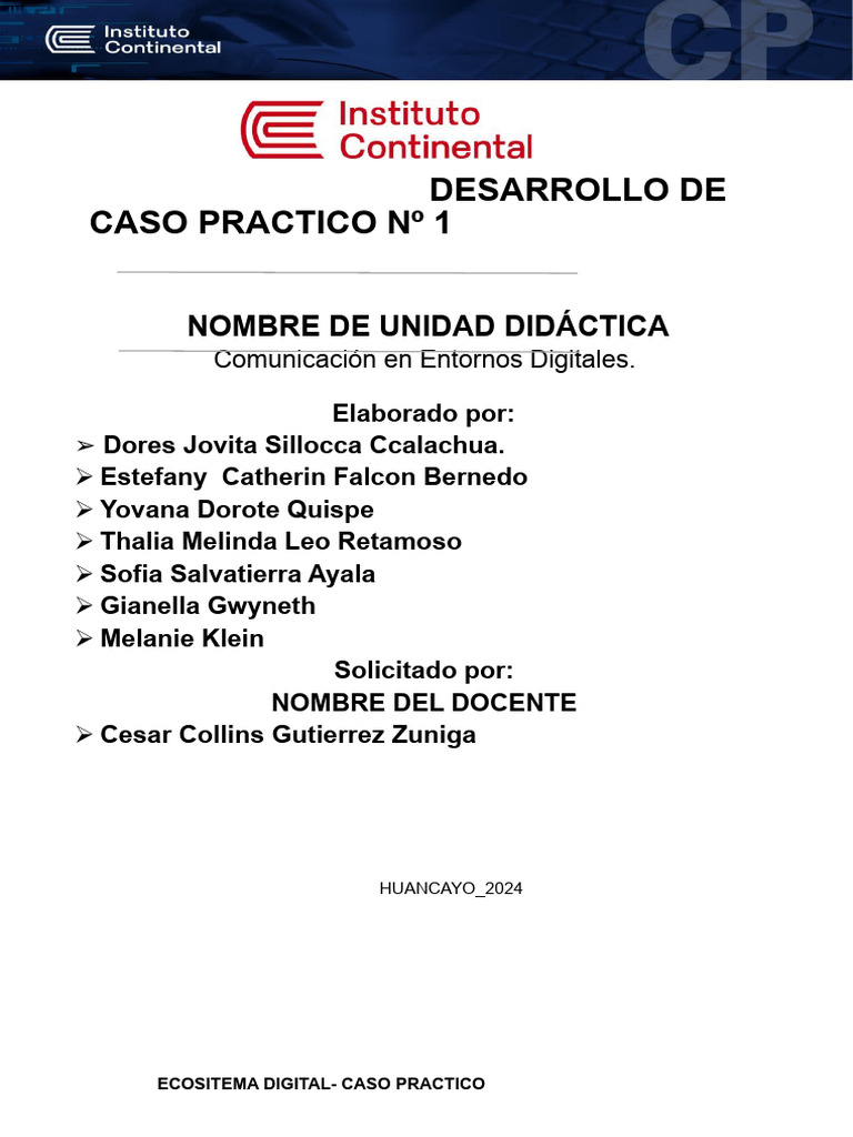 Cpp1 Sillocca Ccalachua Jovita Word | PDF | ciberespacio | Promoción y comunicaciones de marketing