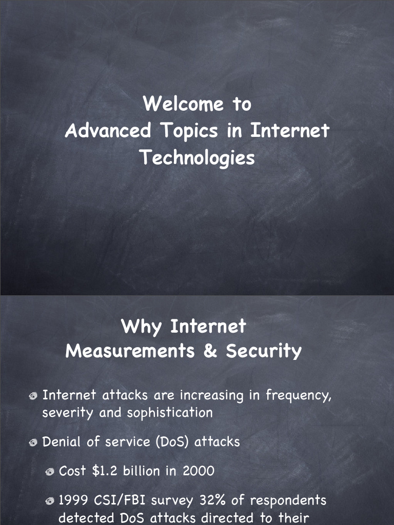 Course Overview | PDF | Internet | Computer Network
