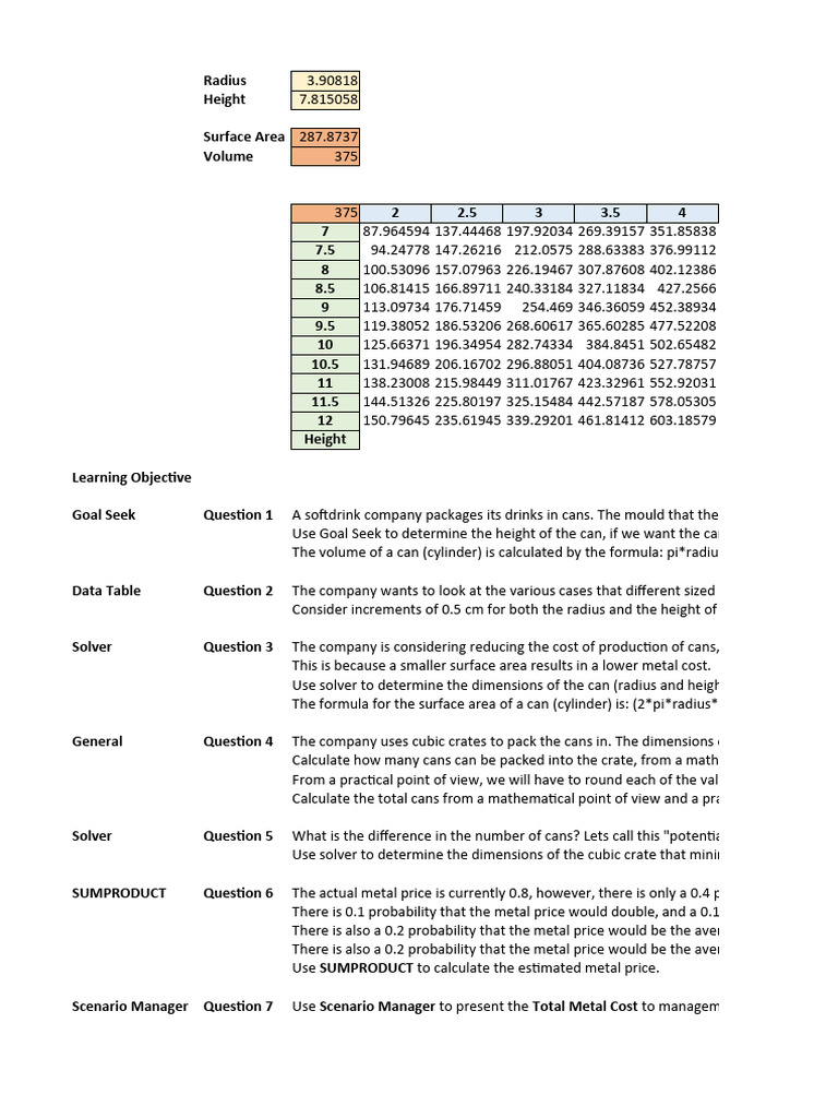 n9j8Rr 6EeiXNgoNrJrGig - C3 W5 Practice Challenge | PDF | Area | Volume