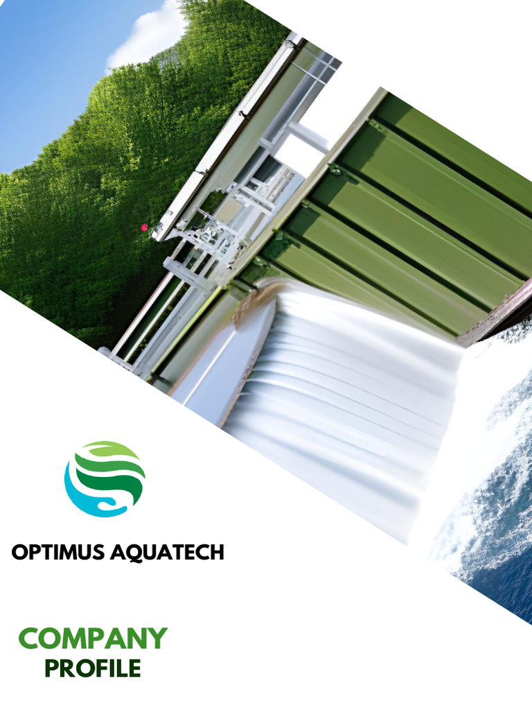 Optimus Company Profile | PDF | Water Treatment | Sales