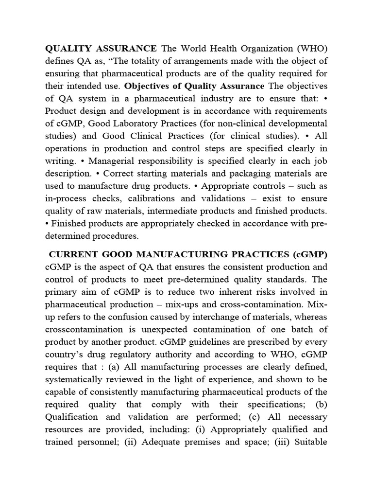 QA Short Notes | Download Free PDF | Verification And Validation | Iso 9000