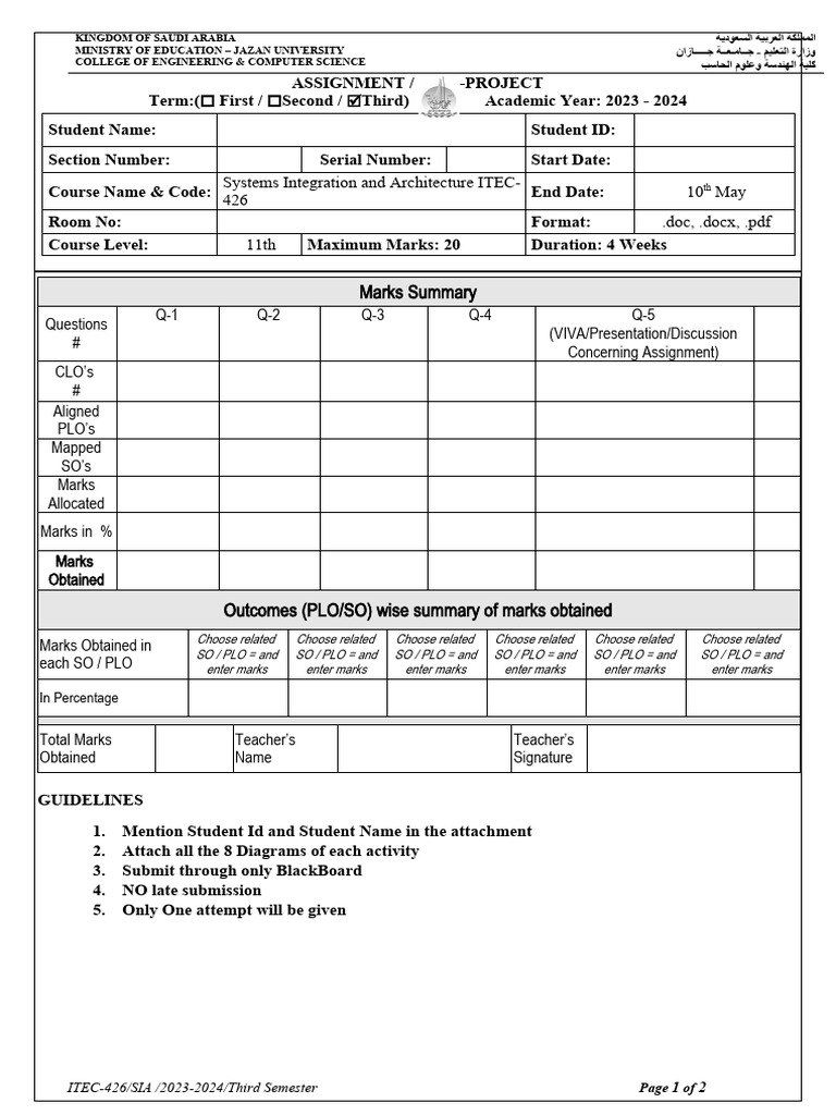 Itec-426-Sia - Lab Internal - Third Sem - 2023-24 | PDF | Computing ...