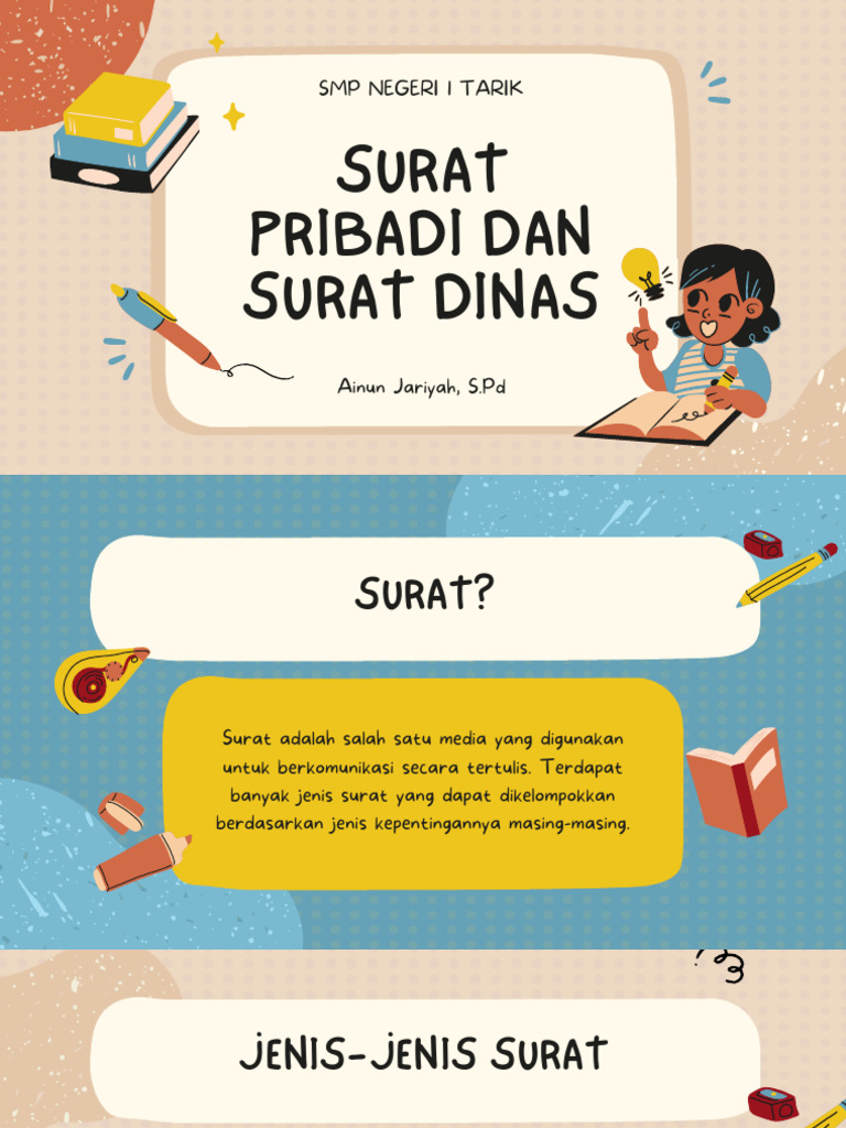 Perbedaan Surat Pribadi dan Resmi | PDF