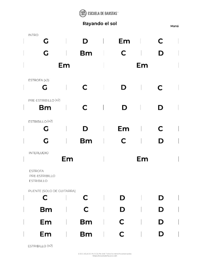 Mana-Rayando El Sol | PDF