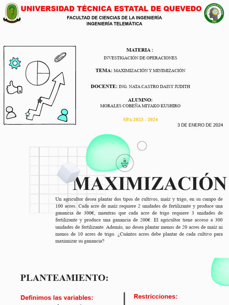 PC Ejercicios | PDF | Agricultura