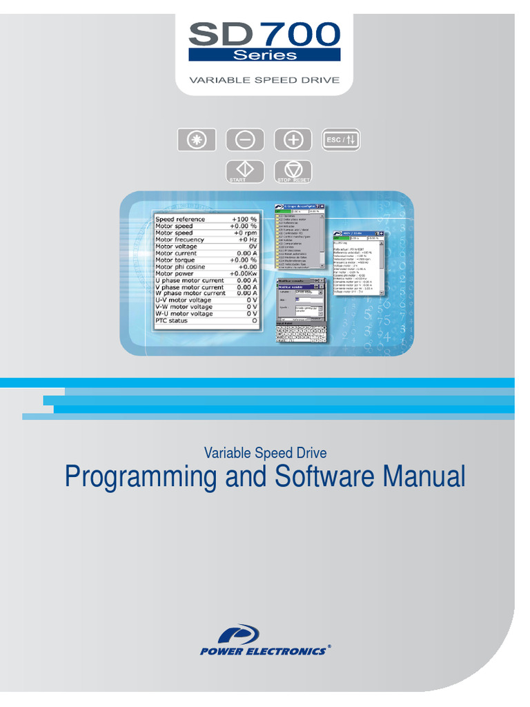sd700 Programming Manual | PDF | Capacitor | Parameter (Computer Programming)