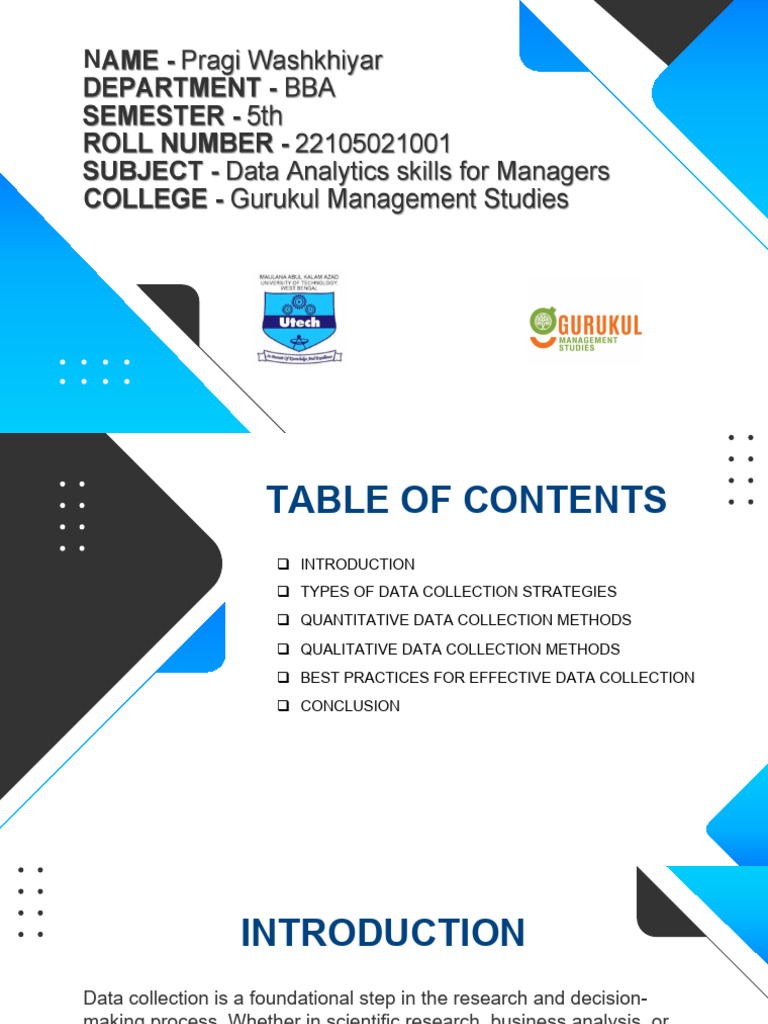 Data Collection Strategies Explained | PDF | Focus Group | Data