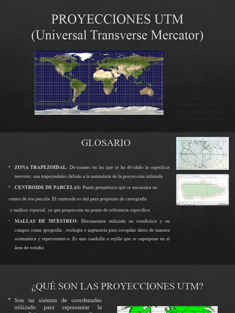 Proyecciones Utm X | PDF