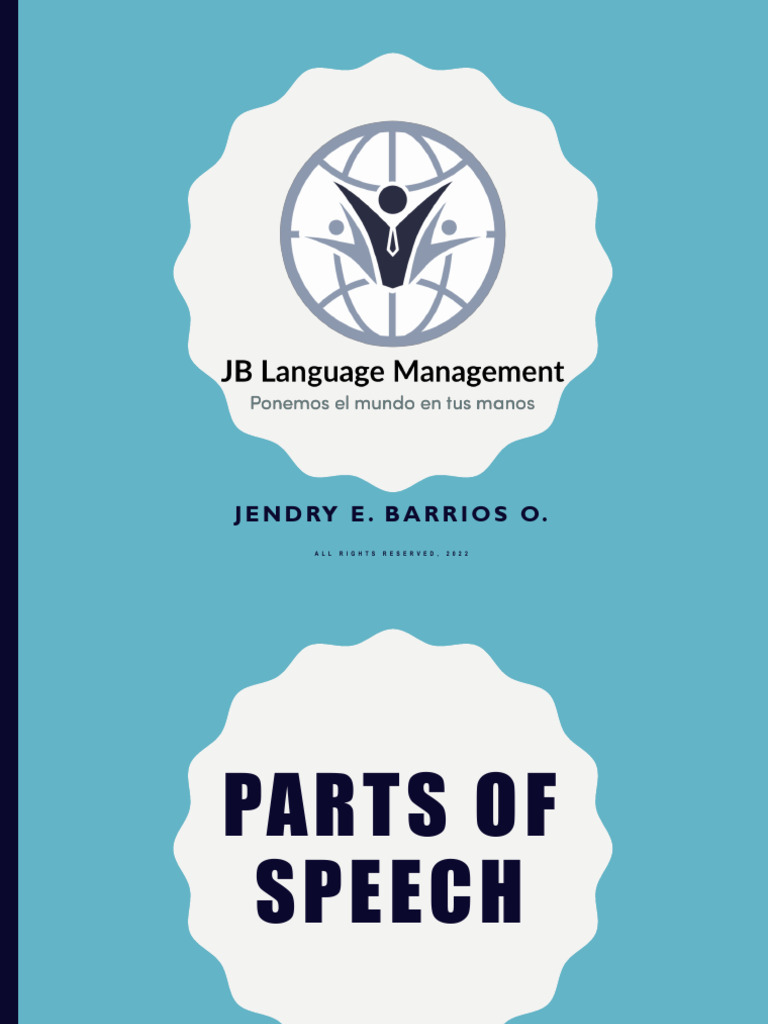 Unidad 1. Clases de Palabras | PDF | Part Of Speech | Noun