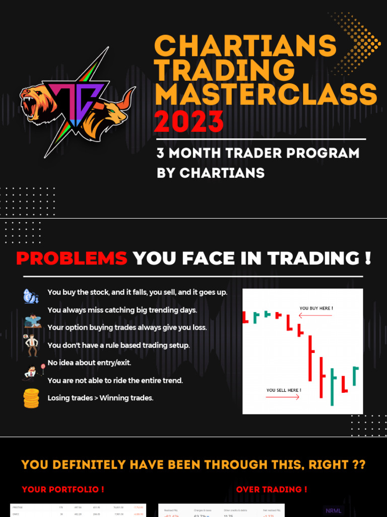 Chartians 3-Month Trader Masterclass | PDF | Day Trading | Option (Finance)