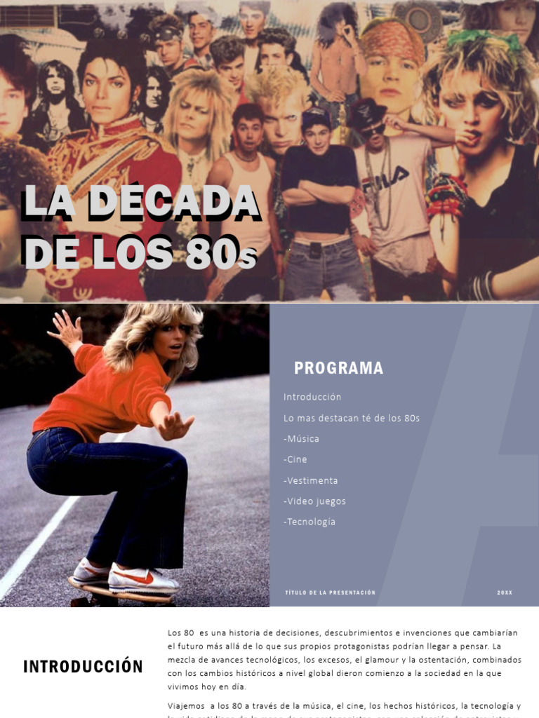 LA Década de Los 80S | PDF