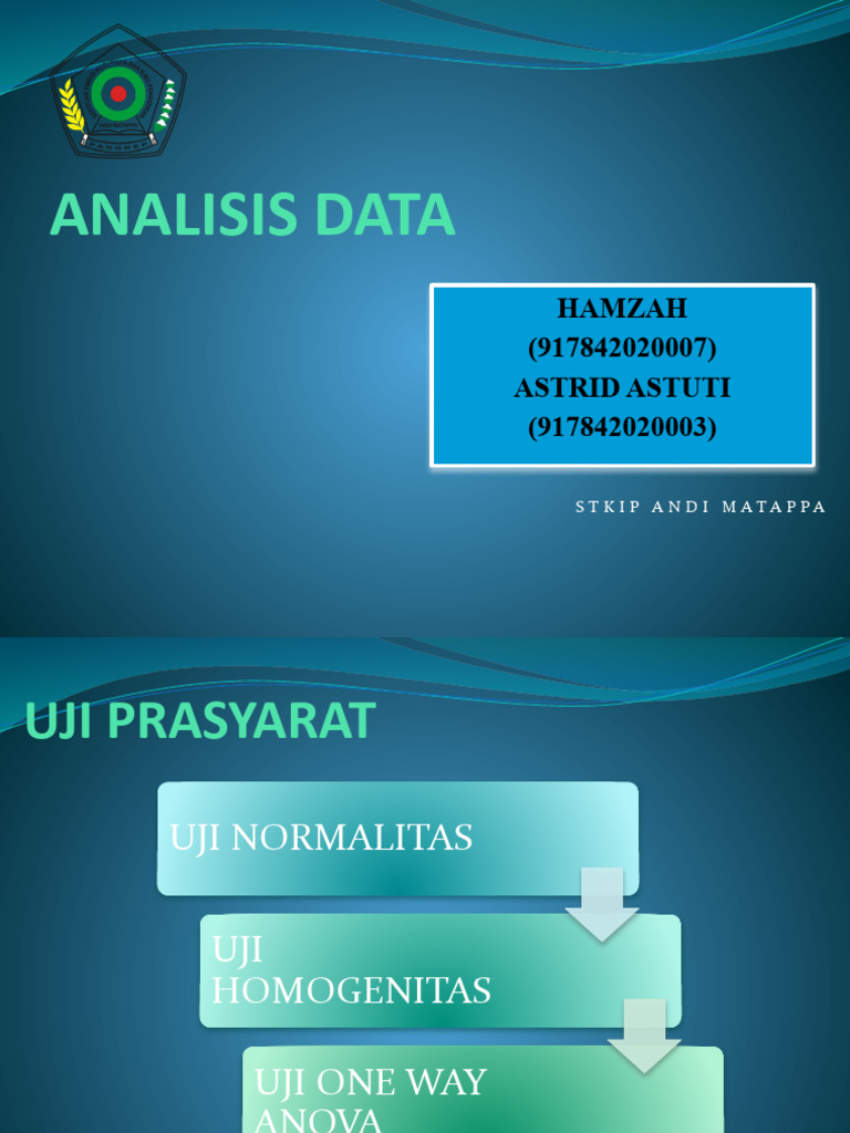 Analisis Data One Way Anova Pdf