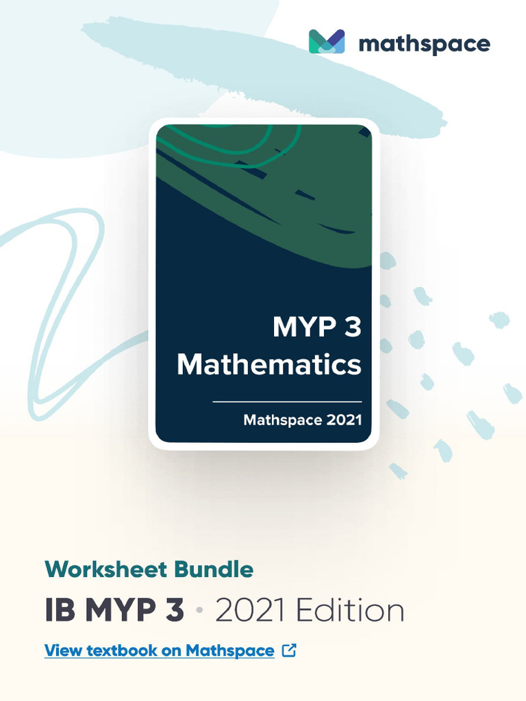 IB MYP 3 Worksheet Bundle | PDF | Area | Numbers IB MYP 3 Worksheet Bundle | PDF | Area | Numbers