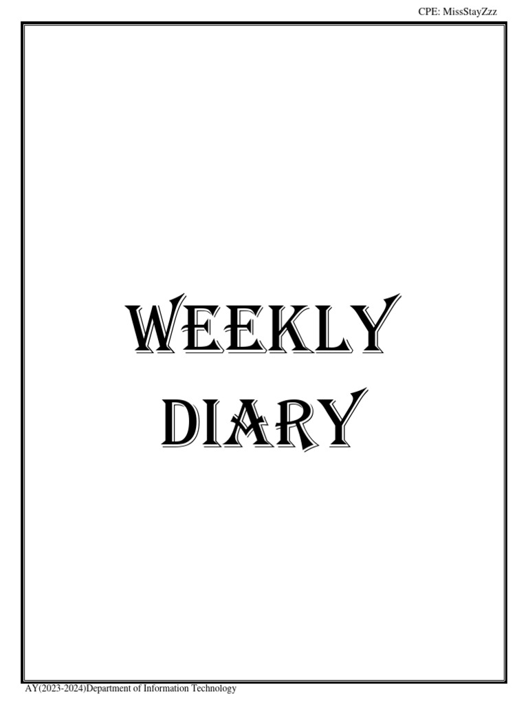 Final Diary | PDF | Data | Android (Operating System) Final Diary | PDF | Data | Android (Operating System)