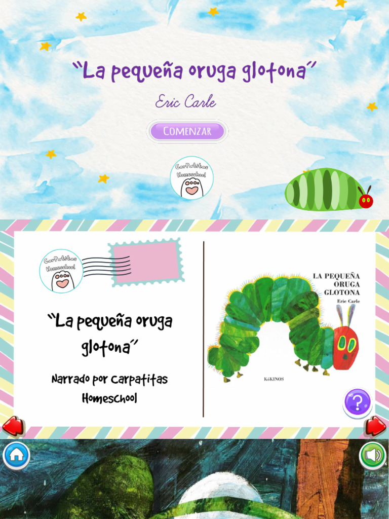 Cuento_La_Pequeña_Oruga_Glotona | PDF