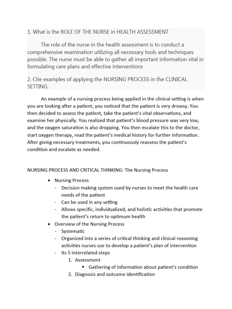 Nursing Notes | PDF | Nursing | Patient