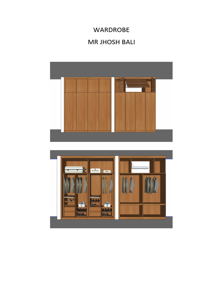 Kebutuhan HMR WARDROBE | PDF
