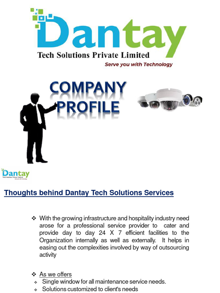 Dantay Tech Solutions Company Profile | PDF | Business | Economies