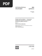 ISO 12944-2-2017 Paints and Varnishes - Corrosion Protection of Steel St... | PDF