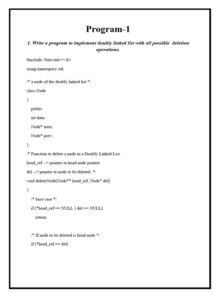 DS Practical File | PDF | Pointer (Computer Programming) | Computer ... DS Practical File | PDF | Pointer (Computer Programming) | Computer ...