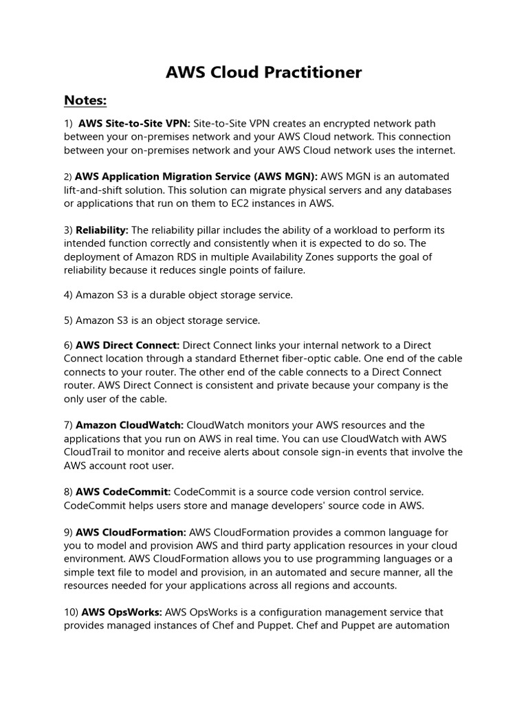 Aws Clf-Co2 Qa | PDF | Amazon Web Services | Cloud Computing