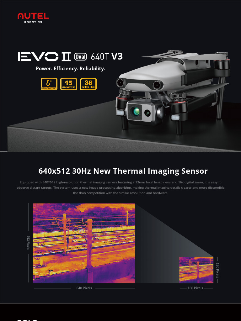EVO II Dual 640T Grey | PDF | Autofocus | Thermography