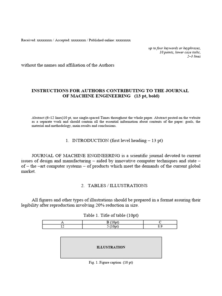 JME - Paper - Template - Cor | PDF | Teaching Methods & Materials ...