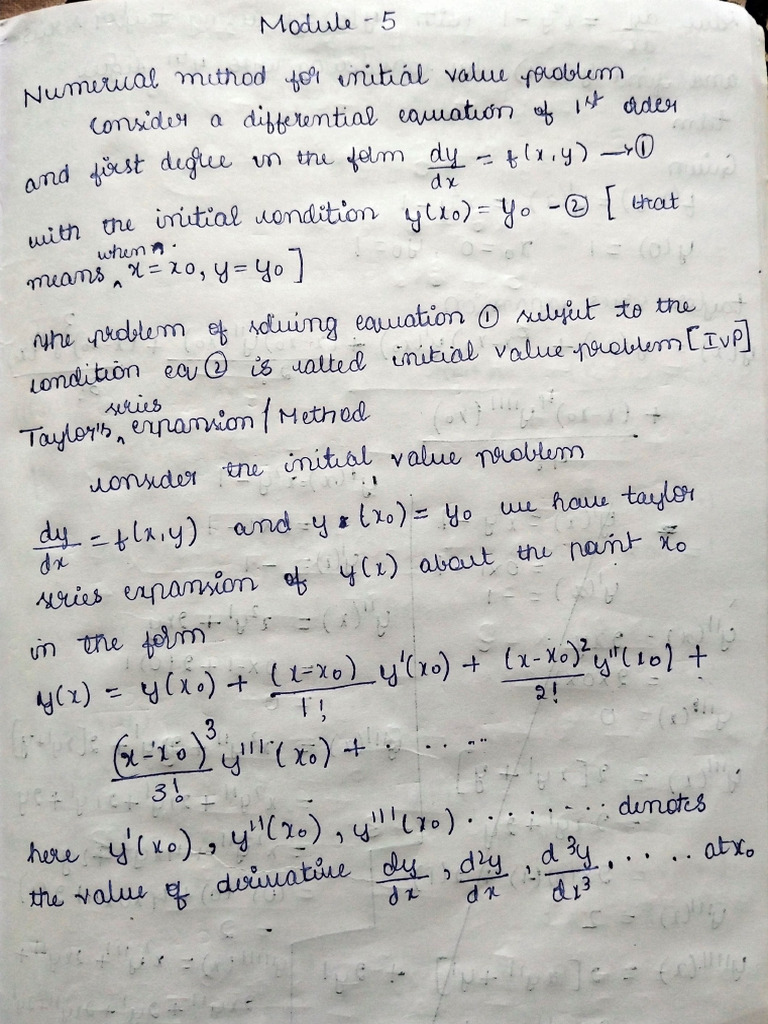 Maths Sem 2 (Module 5) | PDF