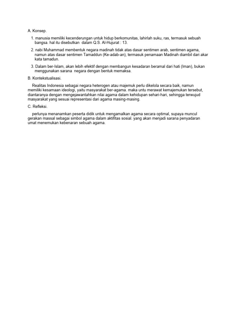 Membangun Masyarakat Heterogen Berbasis Agama | PDF