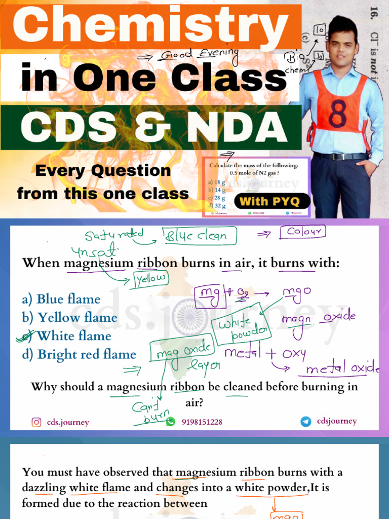 Complete Chemistry For NDA&CDS 2 2023 | PDF | Ion | Chemical Compounds