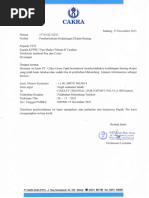 Receipt / Kwitansi: Pt. Maju Depo Logistik | PDF