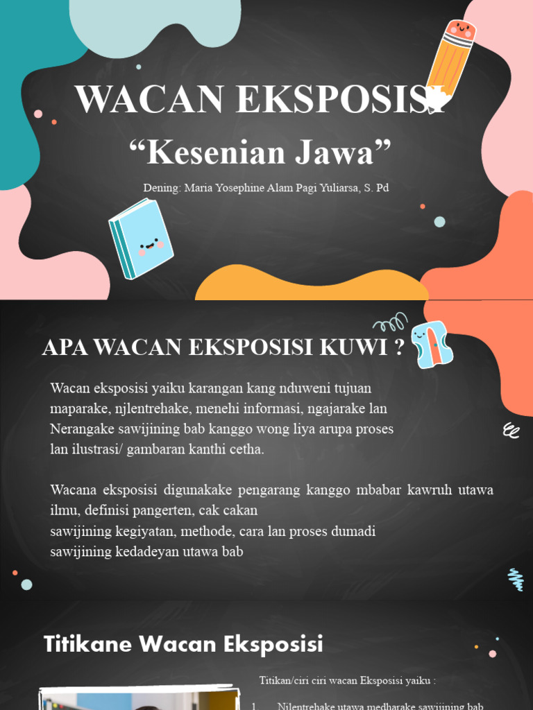 Teks Eksposisi Kesenian Jawa | PDF