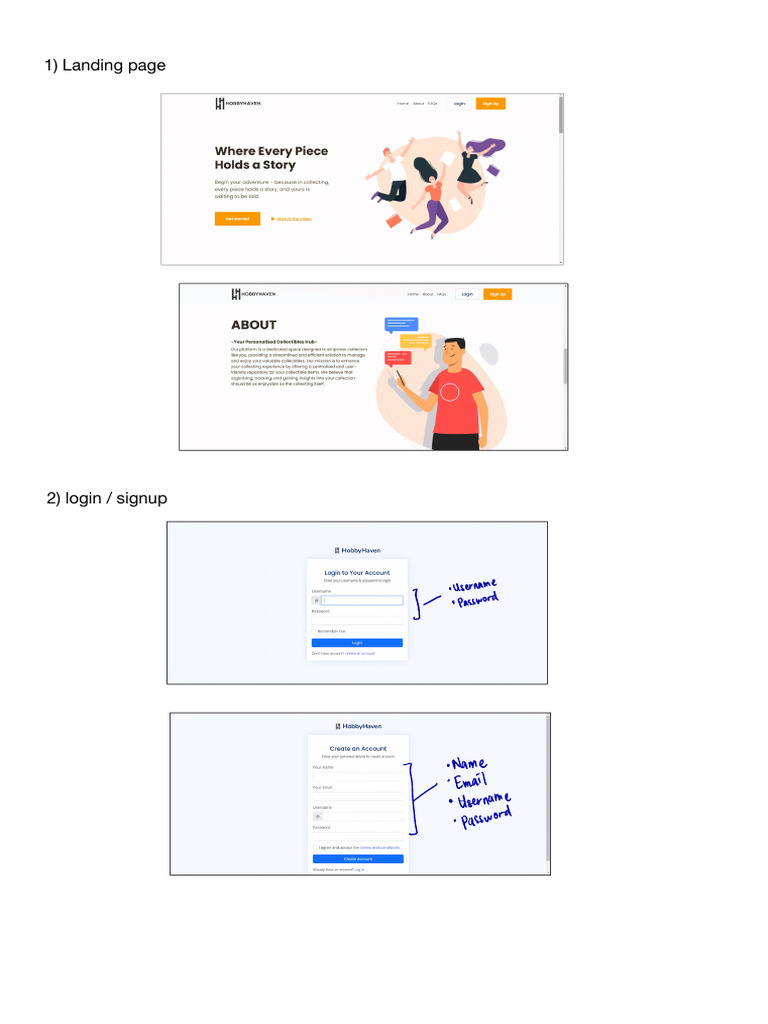 Web Based Personalized Repository of Collectible Items | PDF | User (Computing) | Computer Security