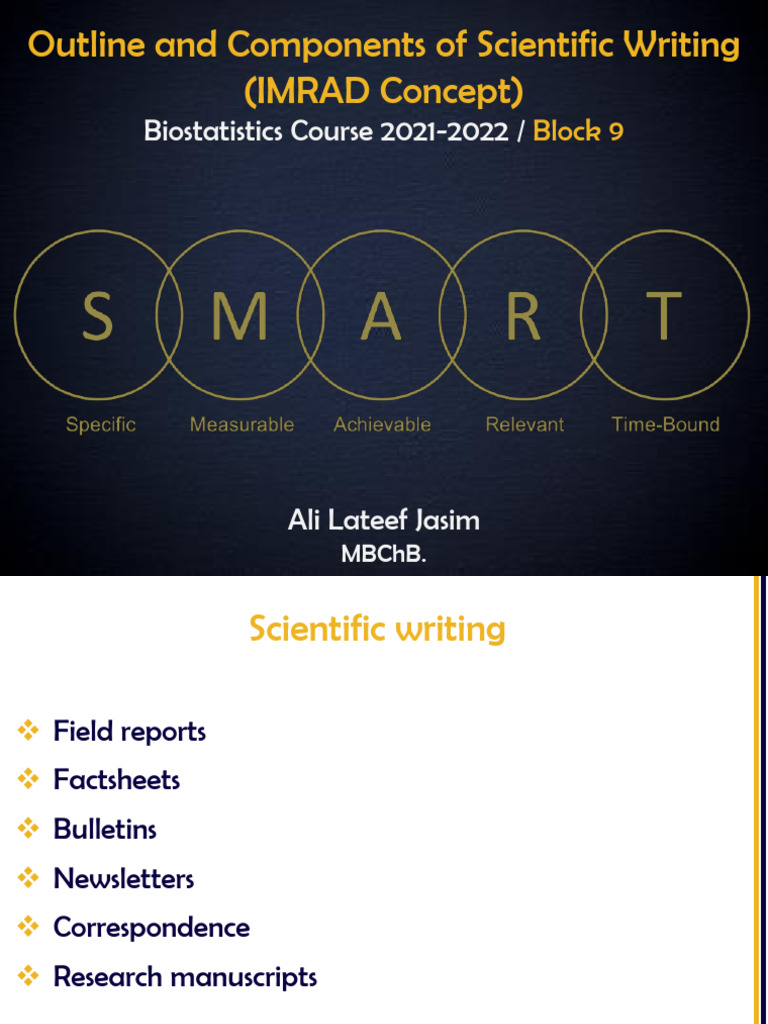 9.1 Scientific Writing | PDF | Scientific Method | Abstract (Summary)
