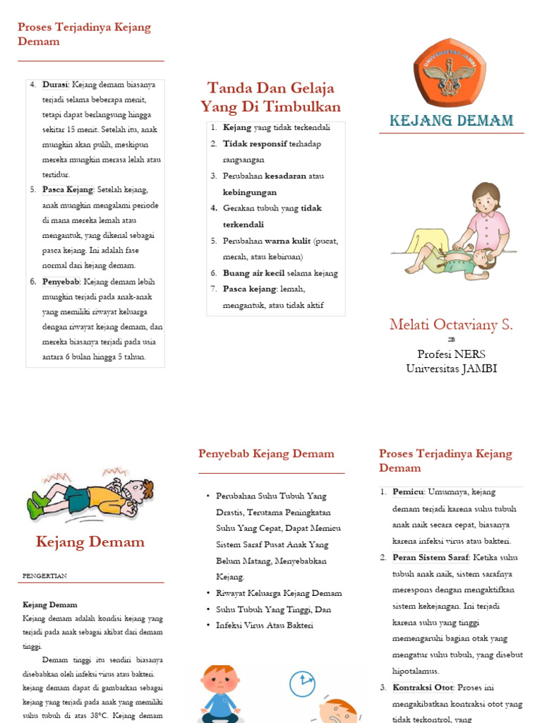 Proses Terjadinya Kejang Demam | PDF