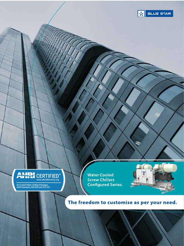 Water Cooled Cofigured Brochure A4 Revsd Low Res | PDF | Air Conditioning | Heat Exchanger